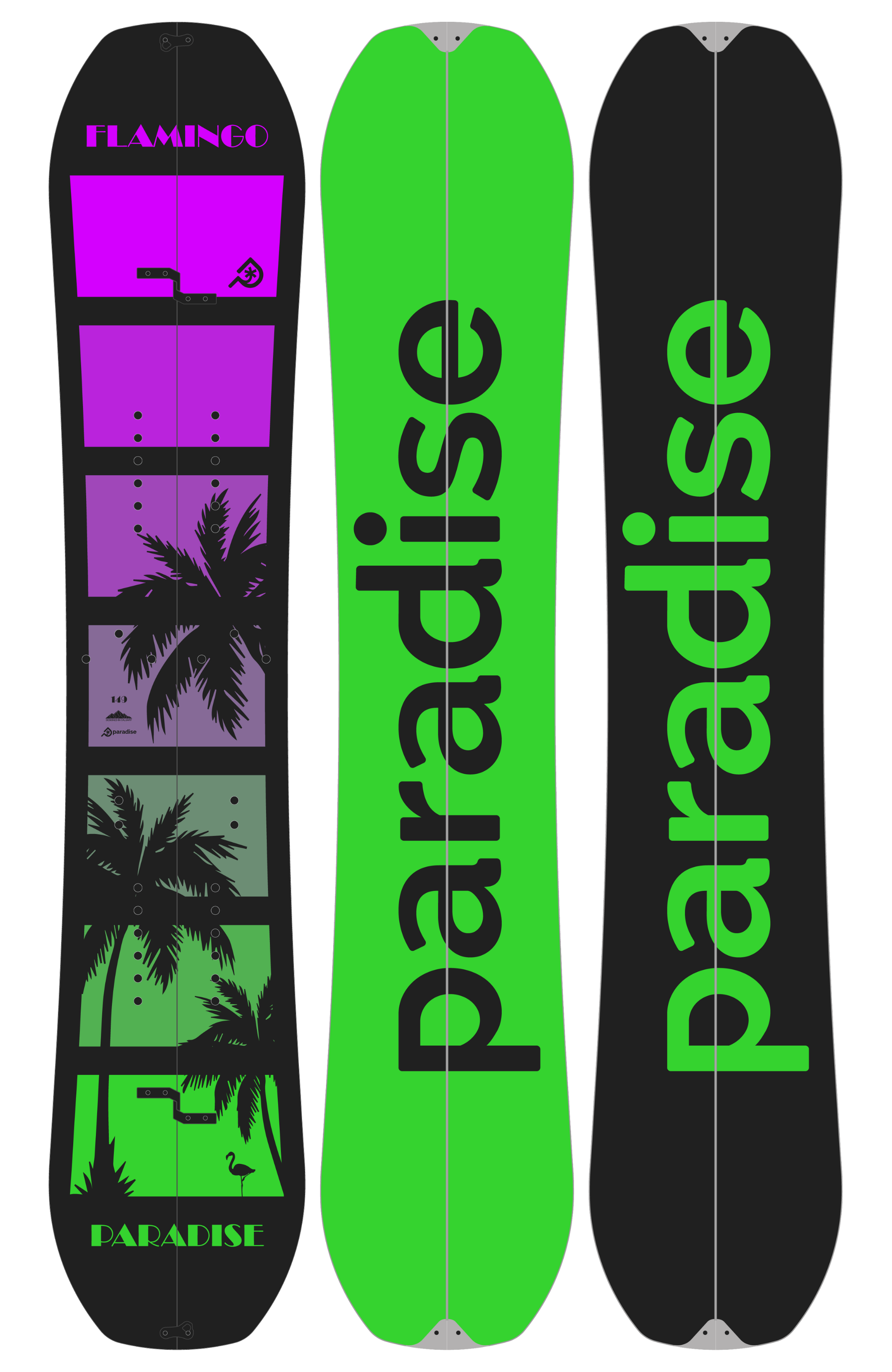 The Flamingo Splitboard - Paradise - Paradise Skis